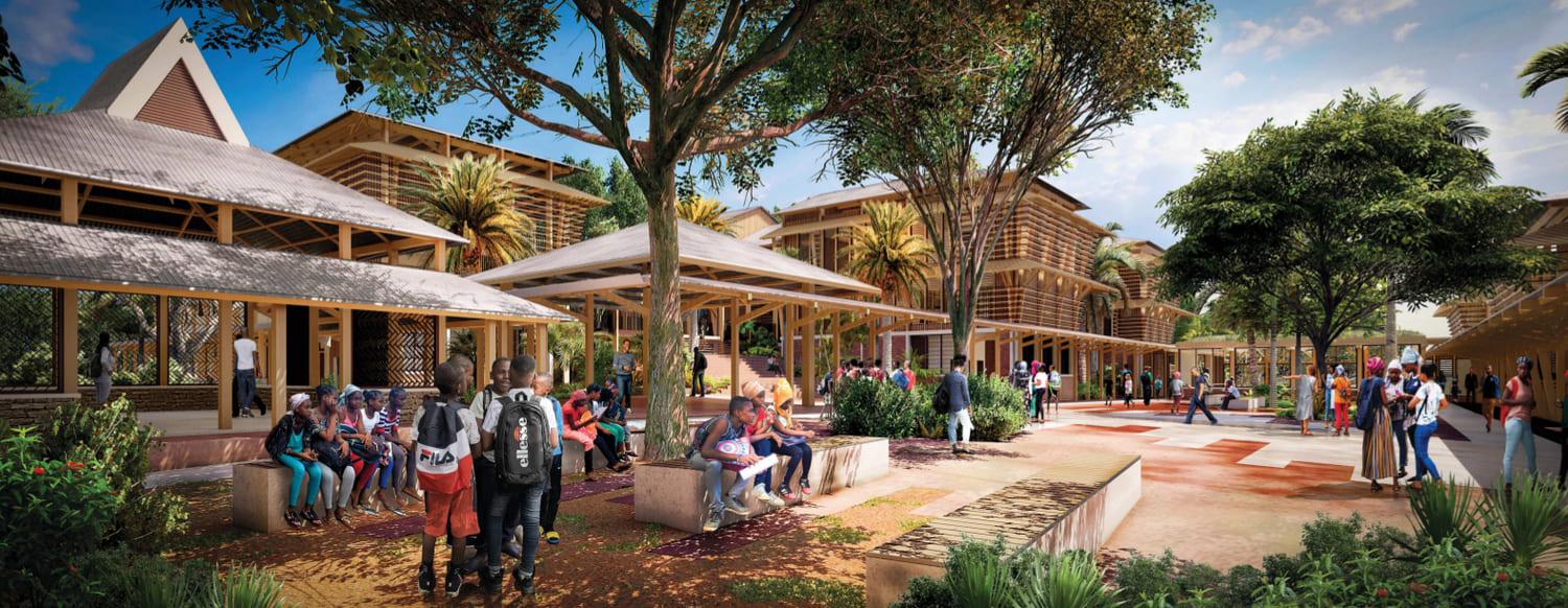 Extension et réhabilitation du collège Marcel Henry à Tsimkoura à Mayotte